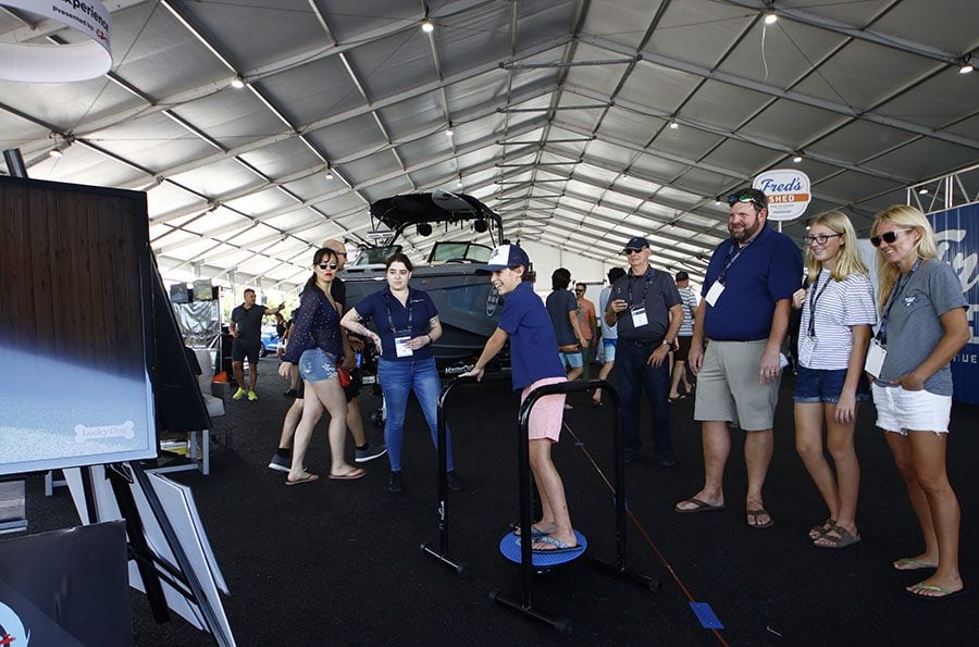 PROGRESSIVE BOAT SHOW EXPERIENCE